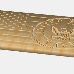 US Navy Logo Flag Template CNC .c2d Downloadable File - Etsy