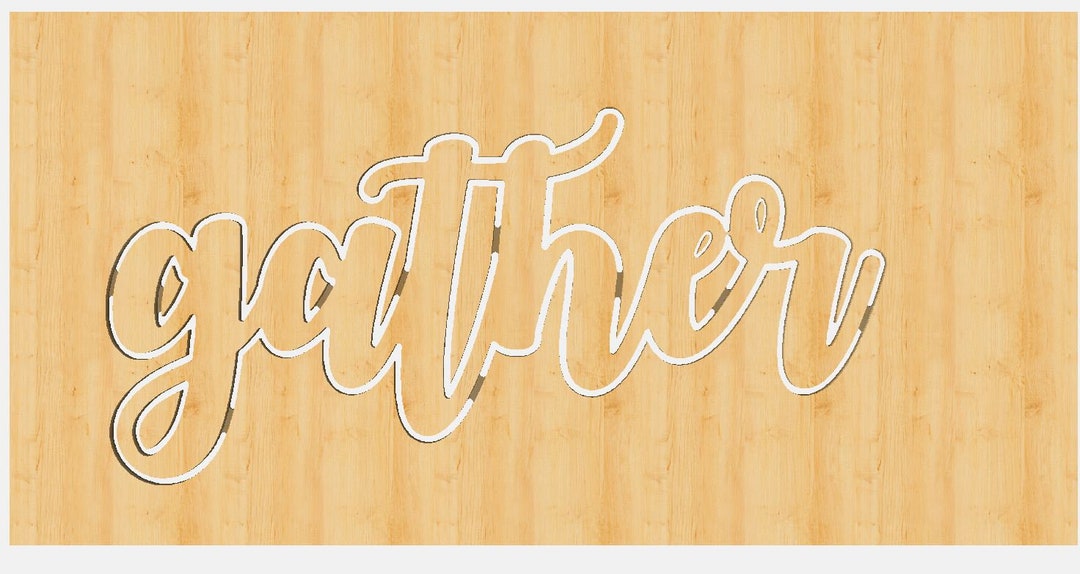 Text Signs Template Bundle, CNC, .c2d, Downloadable File, Carbide ...