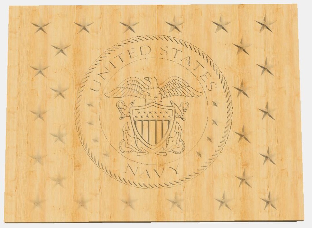 New US Navy Union for a Wood Flag CNC .c2d Downloadable File - Etsy