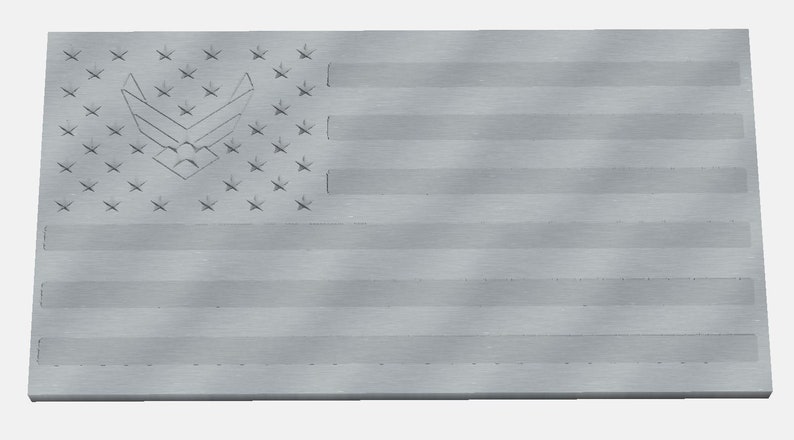 US Air Force Union Flag Template CNC .c2d Downloadable File - Etsy ...