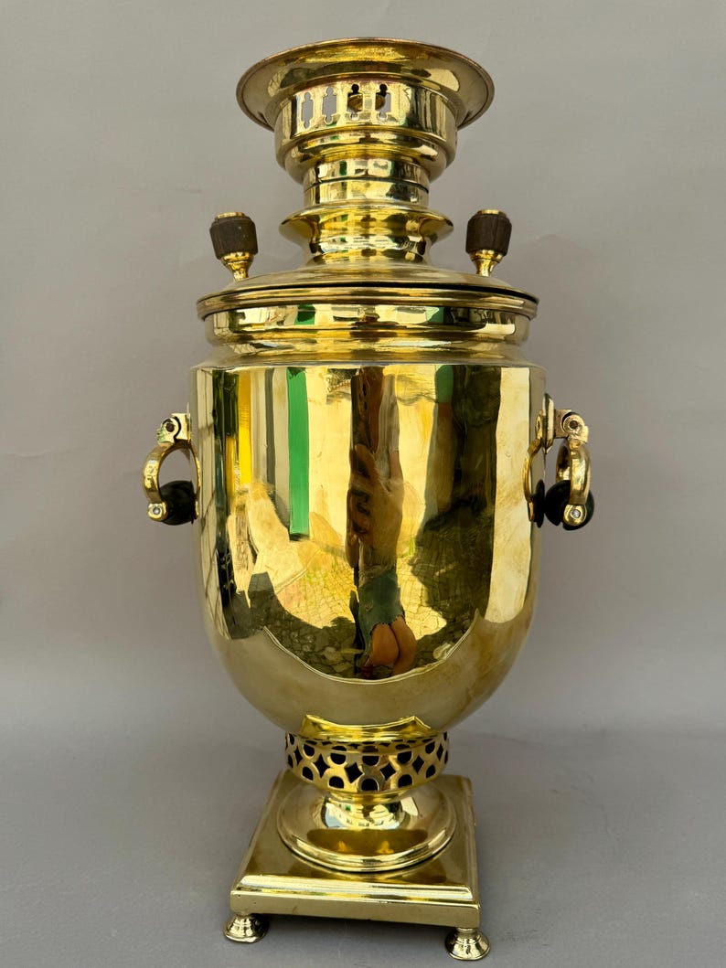 Traditional Soviet Wood Fired Samovar TULA Vintage 5 L (1.3 Gallons) - Etsy