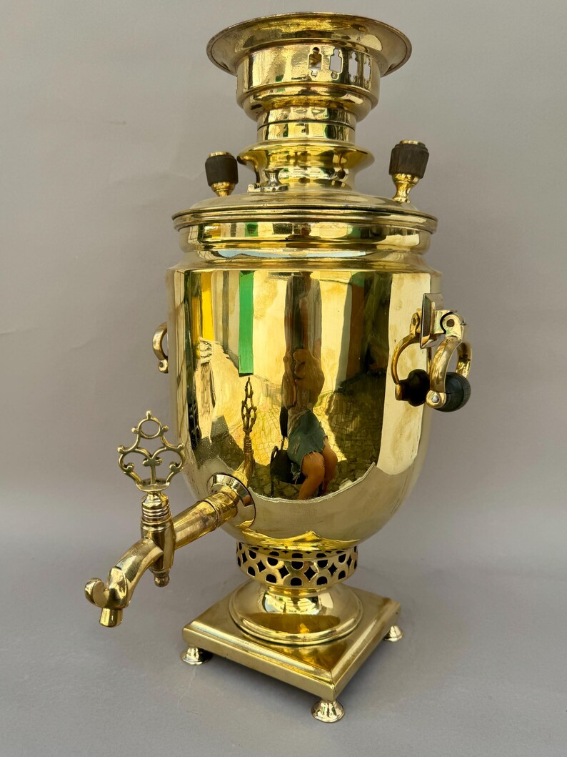 Traditional Soviet Wood Fired Samovar TULA Vintage 5 L (1.3 Gallons) - Etsy