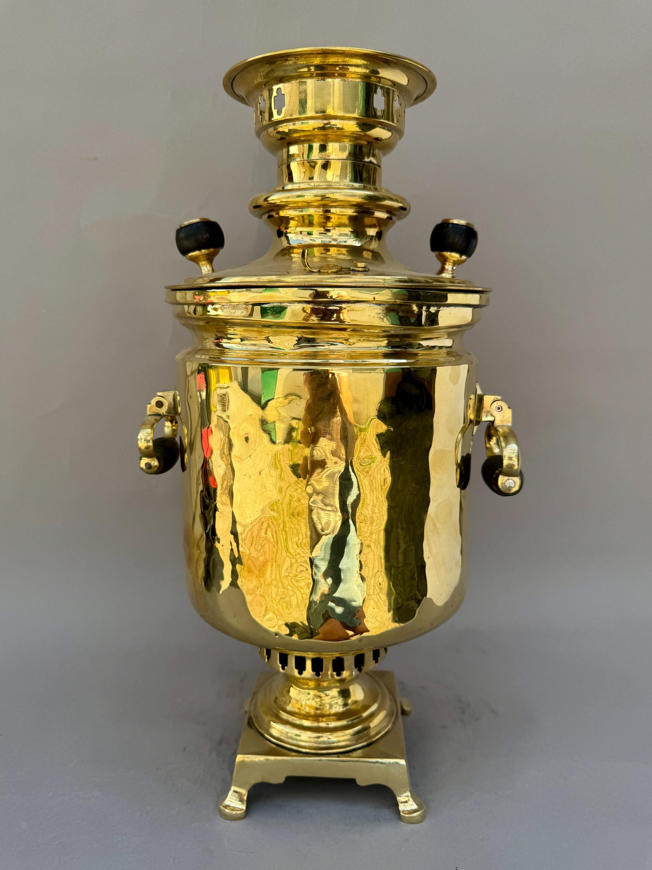 Traditional Soviet Wood Fired Samovar Chuginsky's Samovar TULA Vintage ...