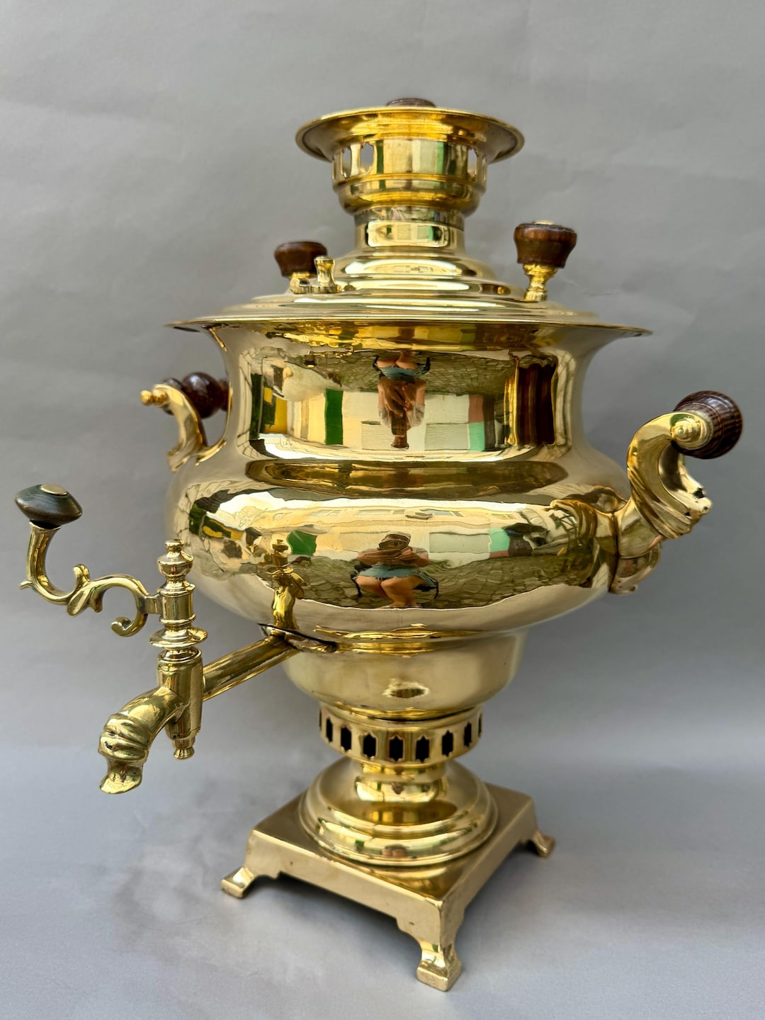 Traditional Soviet Wood Fired Samovar TULA Vintage 6 L (1.6 Gallons) - Etsy