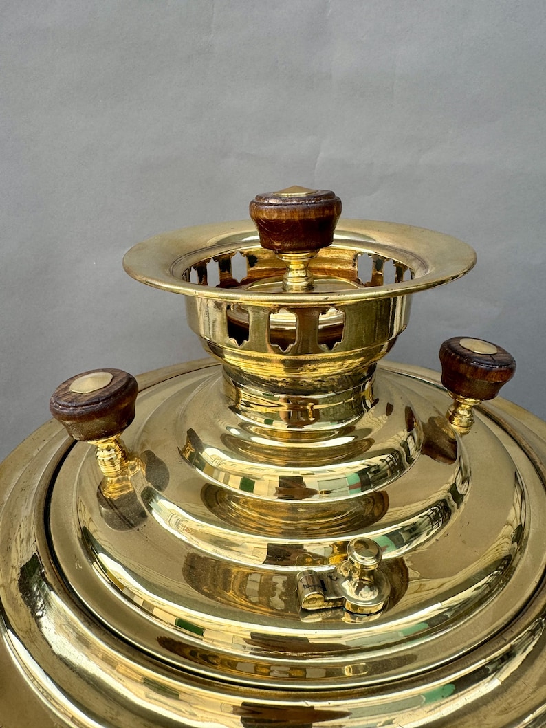 Traditional Soviet Wood Fired Samovar TULA Vintage 6 L (1.6 Gallons) - Etsy