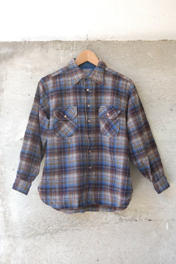 Pendleton Unisex Black Plaid Gem
