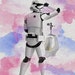 Spa Wars BATHROOM Art Print, TROOPER at the URINAL, Spa Wars Bathroom ...