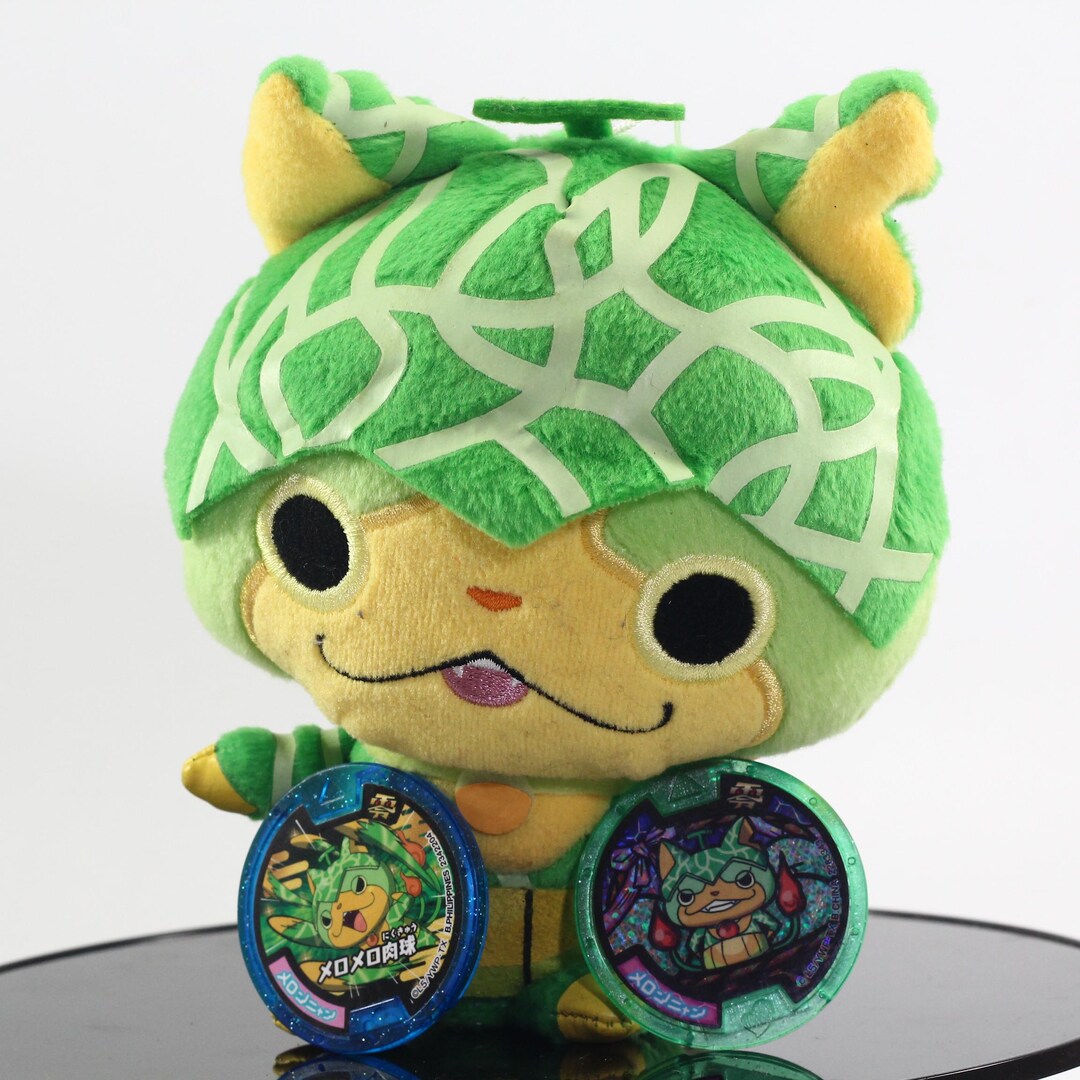 Melonyan Yo-kai Watch Plush Doll Banpresto 6 With 2 Yokai Medals - Etsy