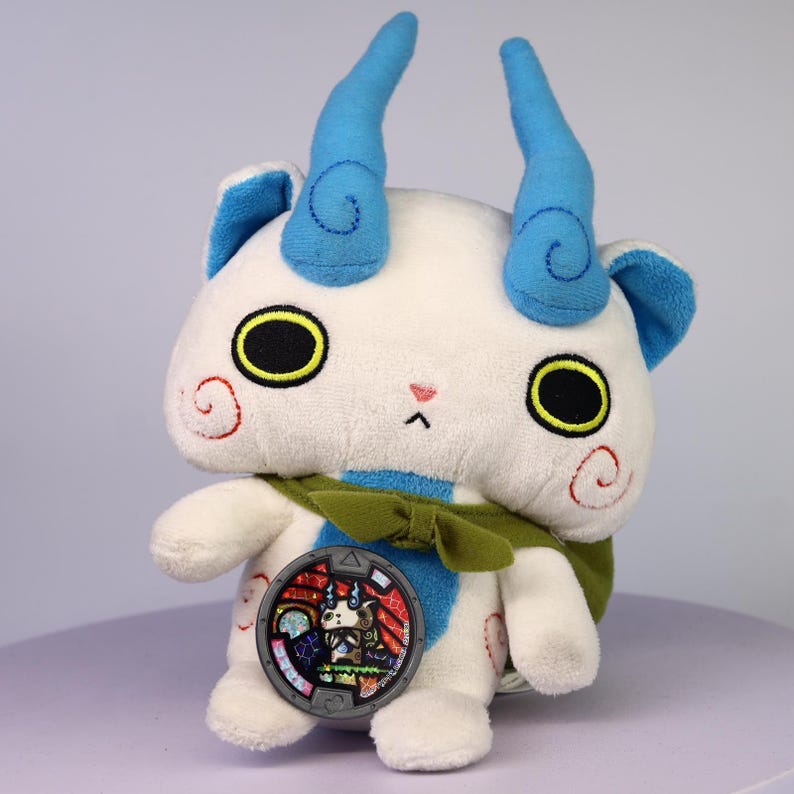 Peluche parlante Komasan série Yo-kai Watch Bandai Oshaberi (Sound ...
