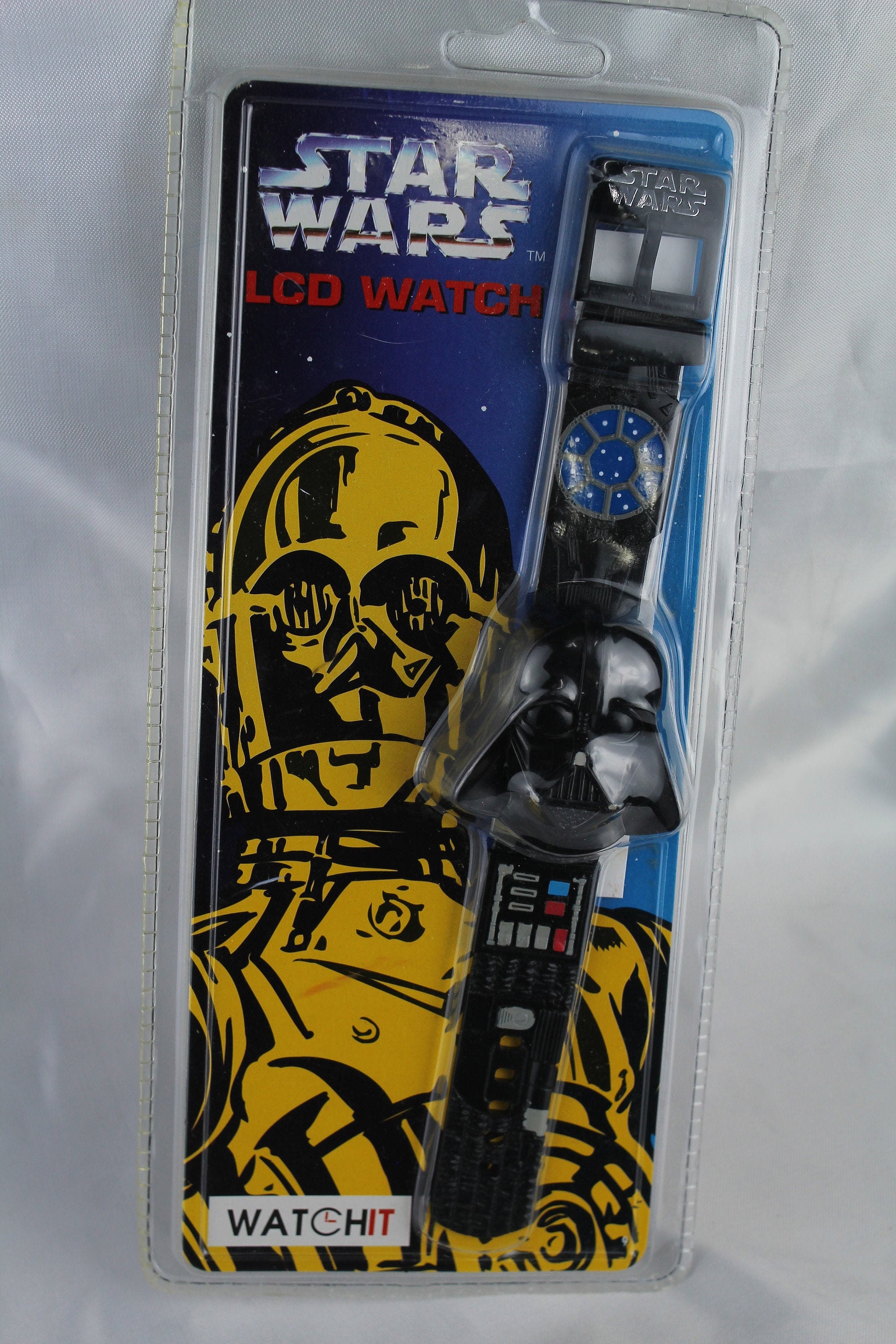 Starwars Darth Vader Watchit LED Watch 1997 - Etsy