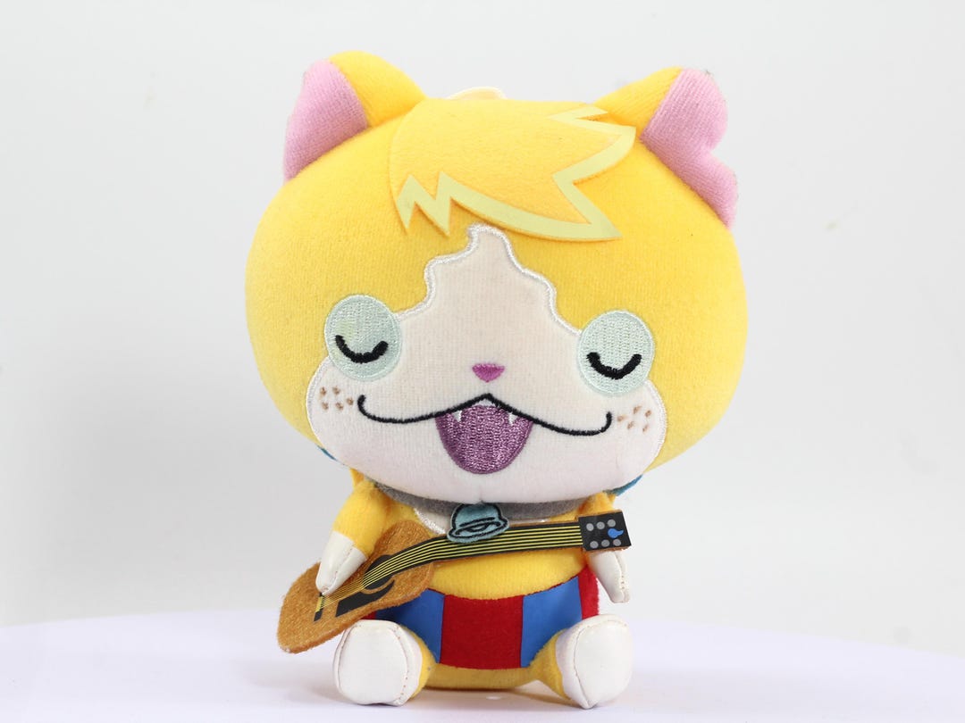 Tomnyan Guitar Banpresto 5.5" Plush Japan Yo-kai Watch Stuffed Plush ...