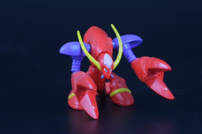 Crush Crawfish Rockman Mega Man X3 1995 BANDAI FIGURE - Etsy