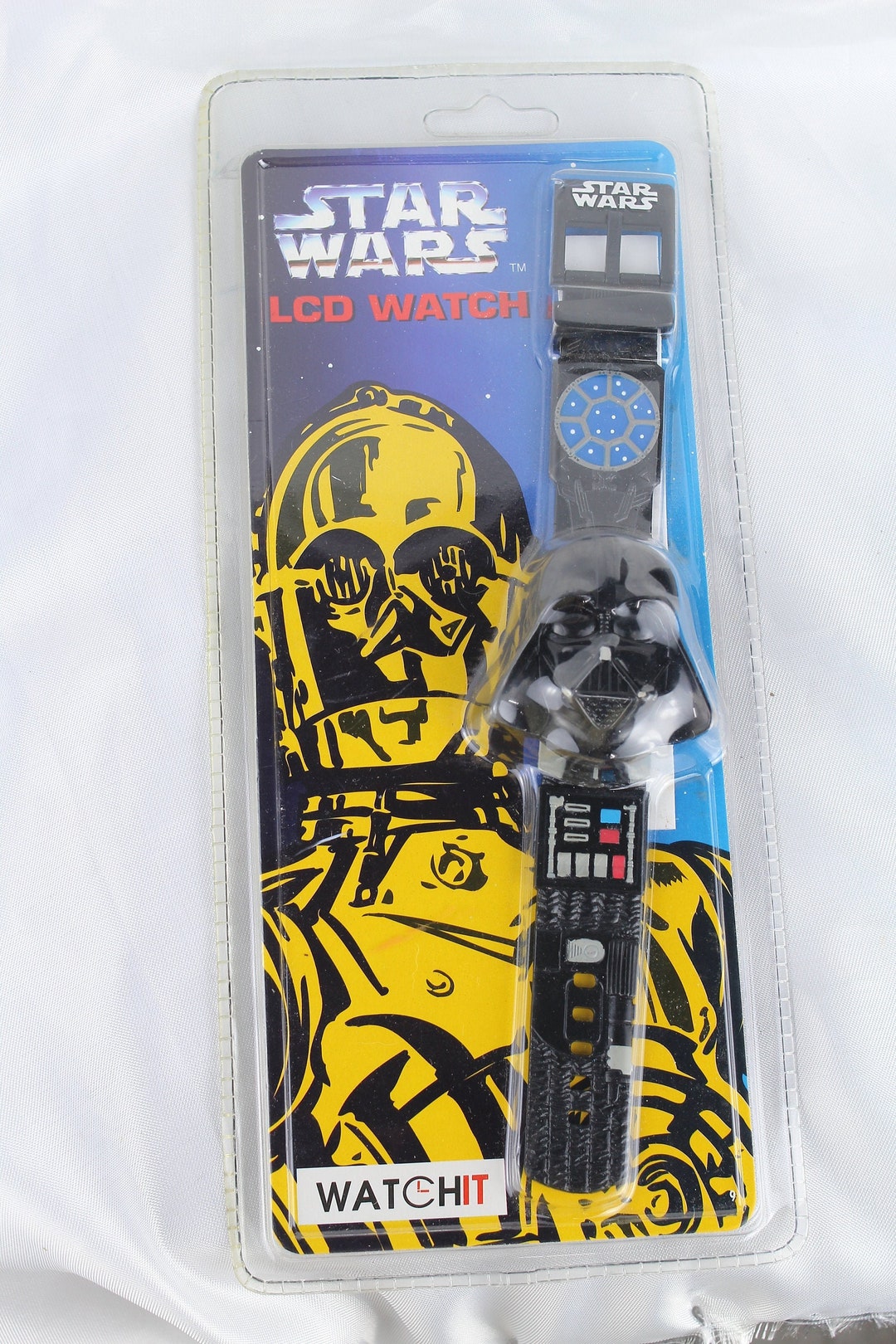 Starwars Darth Vader Watchit LED Watch 1997 - Etsy