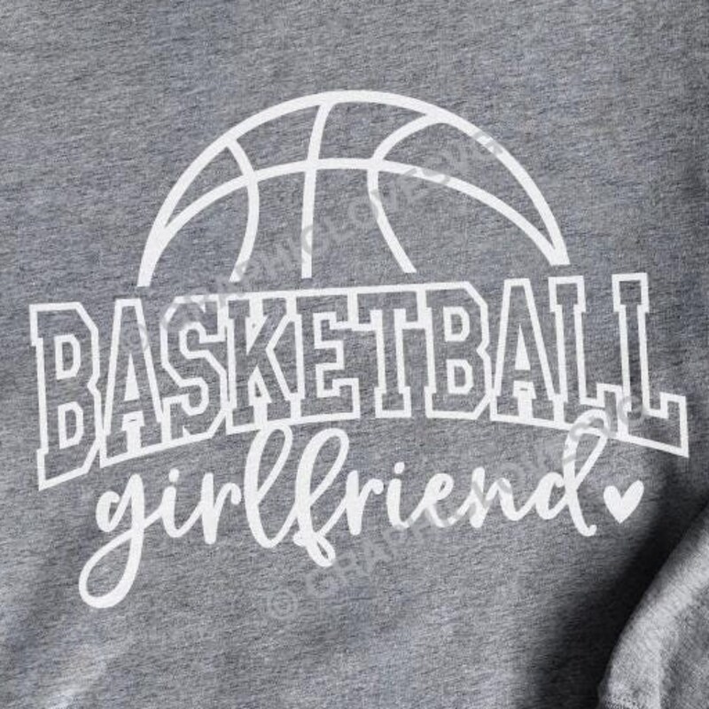 Girlfriend Basketball Shirts - Etsy