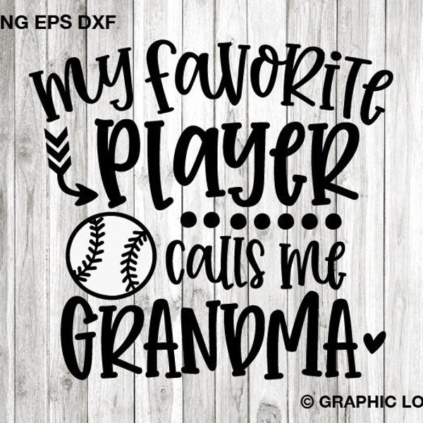 Baseball Grandma Etsy
