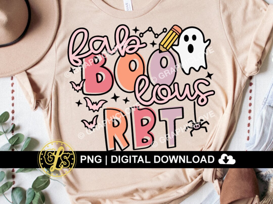 Halloween RBT Png Cute Rbt Therapy Shirt Iron on Png Faboolous Rbt ...