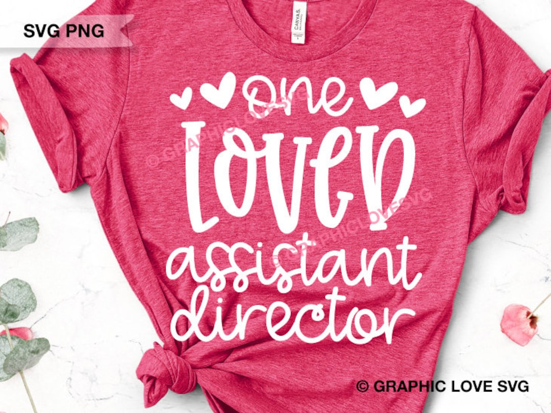Assistant Director Svg Png Appreciation Gift for Assistant - Etsy UK