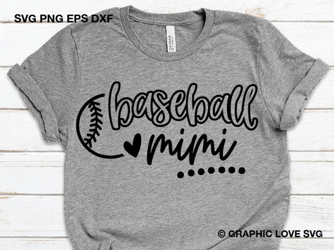 Baseball Mimi Svg Cute Gift for Mimi Svg Baseball Mimi Png - Etsy