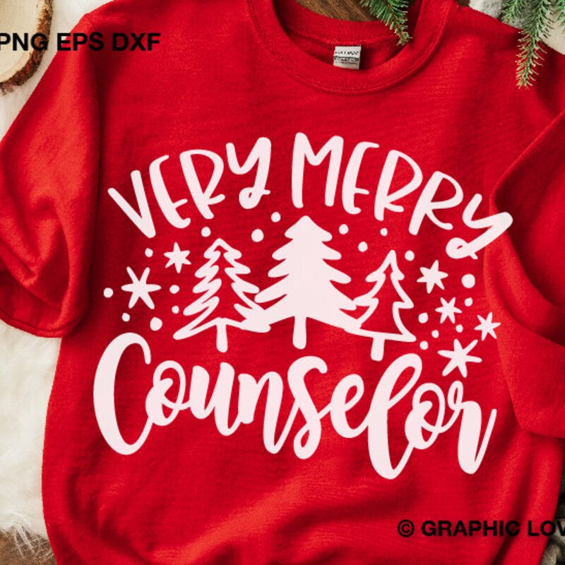 Svg Counselor Holidays - Etsy