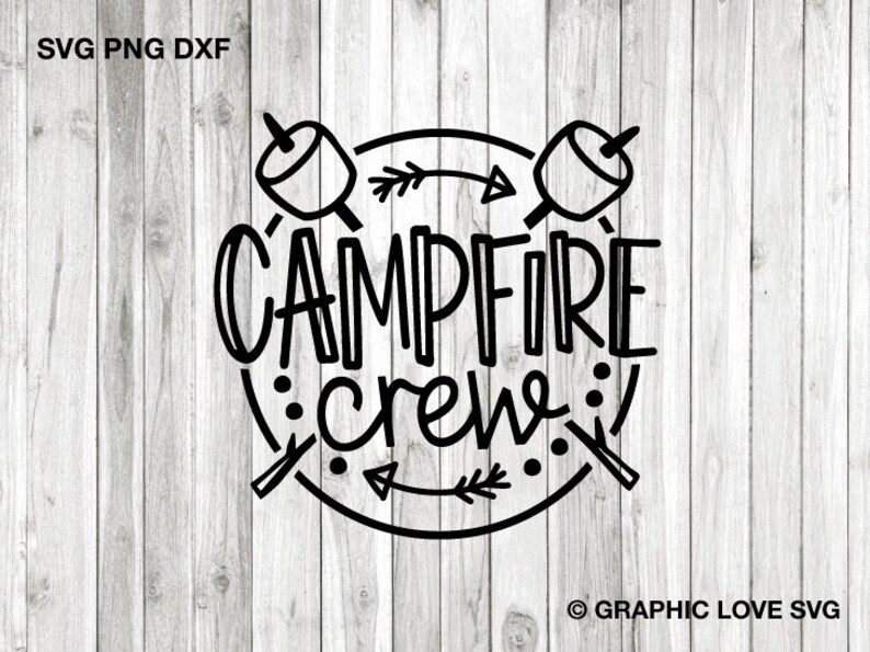 Campfire Crew Svg Png, Adventure Camper Svg, Bonfire Svg, Campfire ...