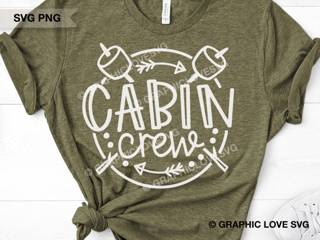 Cabin Crew Svg, Friends Camping Svg, Family Camping Shirt Iron on Png ...