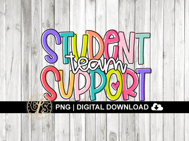 Student Support Team Png, Back to School, Student Support Team Shirt ...