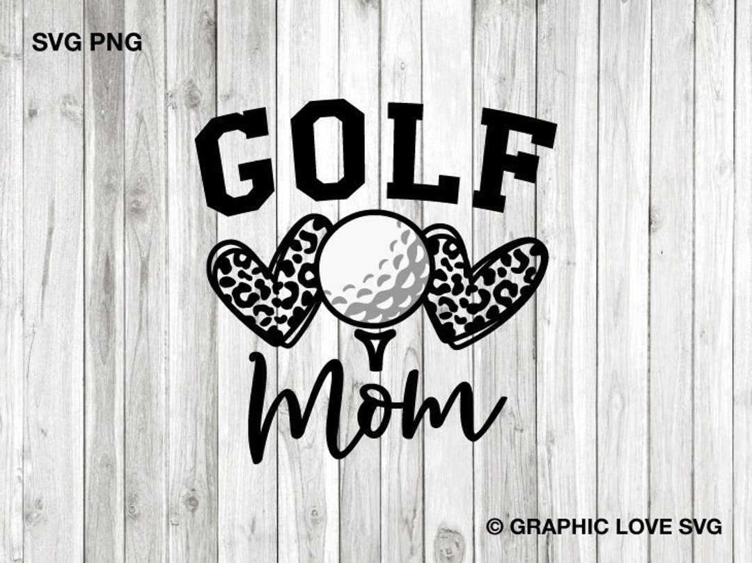 Golf Mom Svg, Leopard Golf Mom Png, Sports Svg, Golf Mom Shirt Svg ...