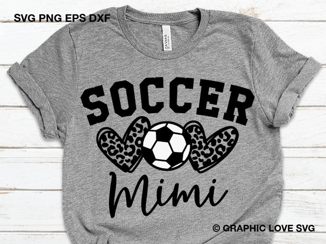 Soccer Mimi Svg Png, Leopard Soccer Mimi Png, Cheetah Soccer Mimi Shirt ...