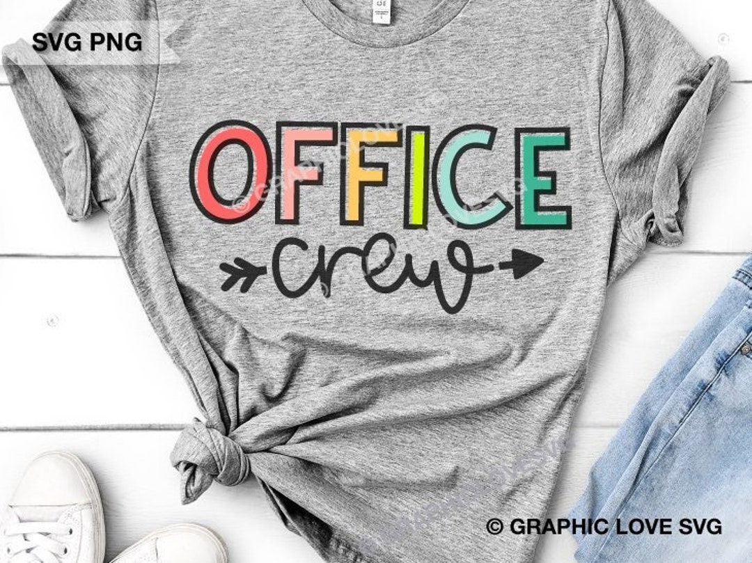 Office Crew Svg Png, School Office Crew Png, Gift for Office Staff ...