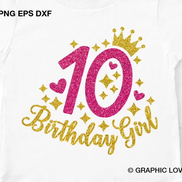 10th Birthday Crown - Etsy