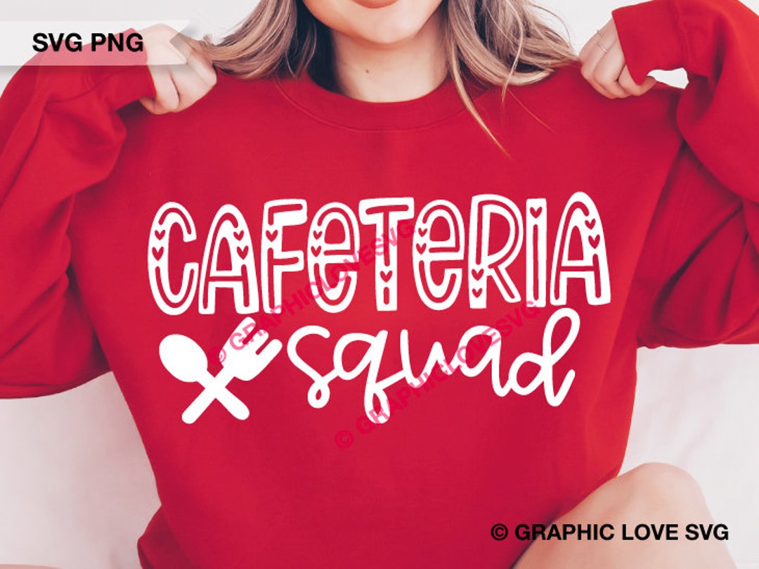 Cafeteria Squad Svg Png Lunch Lady Svg Cafeteria Crew Png Cafeteria