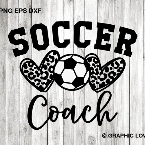 Soccer Coach Svg Leopard Gift From the Team Svg Soccer Coach - Etsy