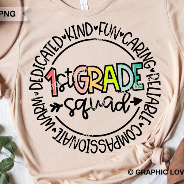 First Grade Shirt - Etsy