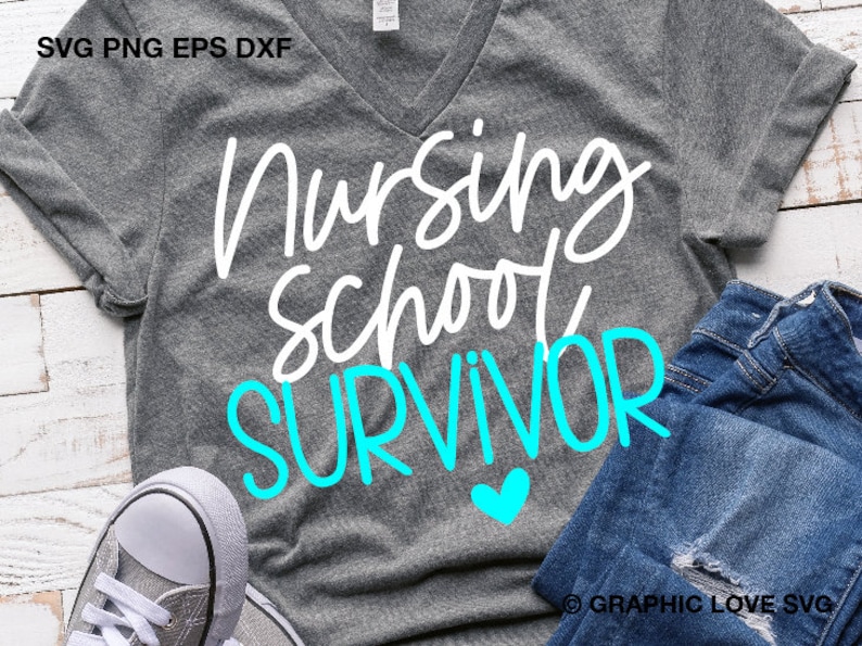 Funny Nurse Graduation Svg, Nursing School Survivor Svg, Nursing ...