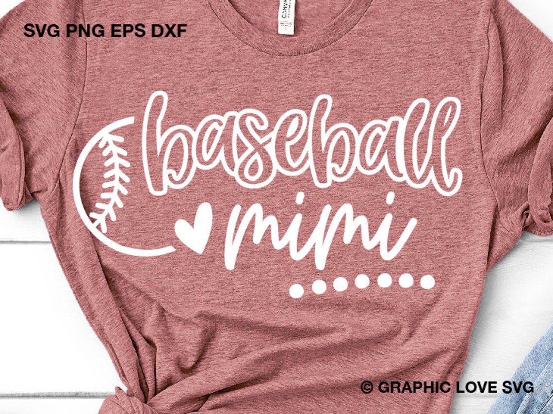 Baseball Mimi Svg Cute Gift for Mimi Svg Baseball Mimi Png - Etsy