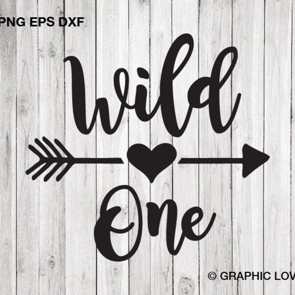 Wild One Svg - Etsy