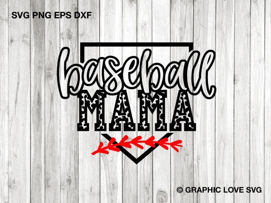 Baseball Mama Svg Leopard Baseball Mama Png Cheetah Baseball - Etsy