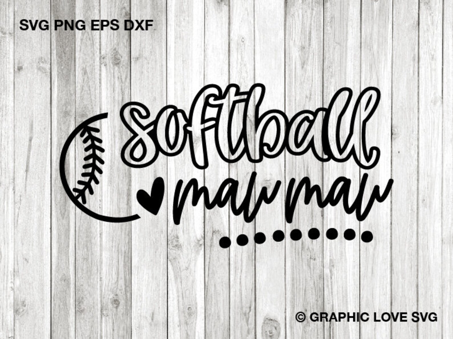Softball Maw Maw Svg Cute Gift for Maw Maw Svg Softball Maw - Etsy