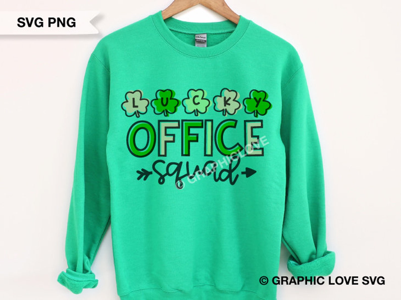 St Patricks Day Office Squad Svg Png, Office Squad Shirt Iron on Png ...