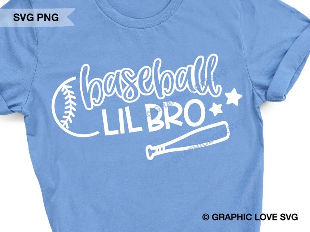 Baseball Lil Bro Svg Little Brother Svg Little Brother Png - Etsy