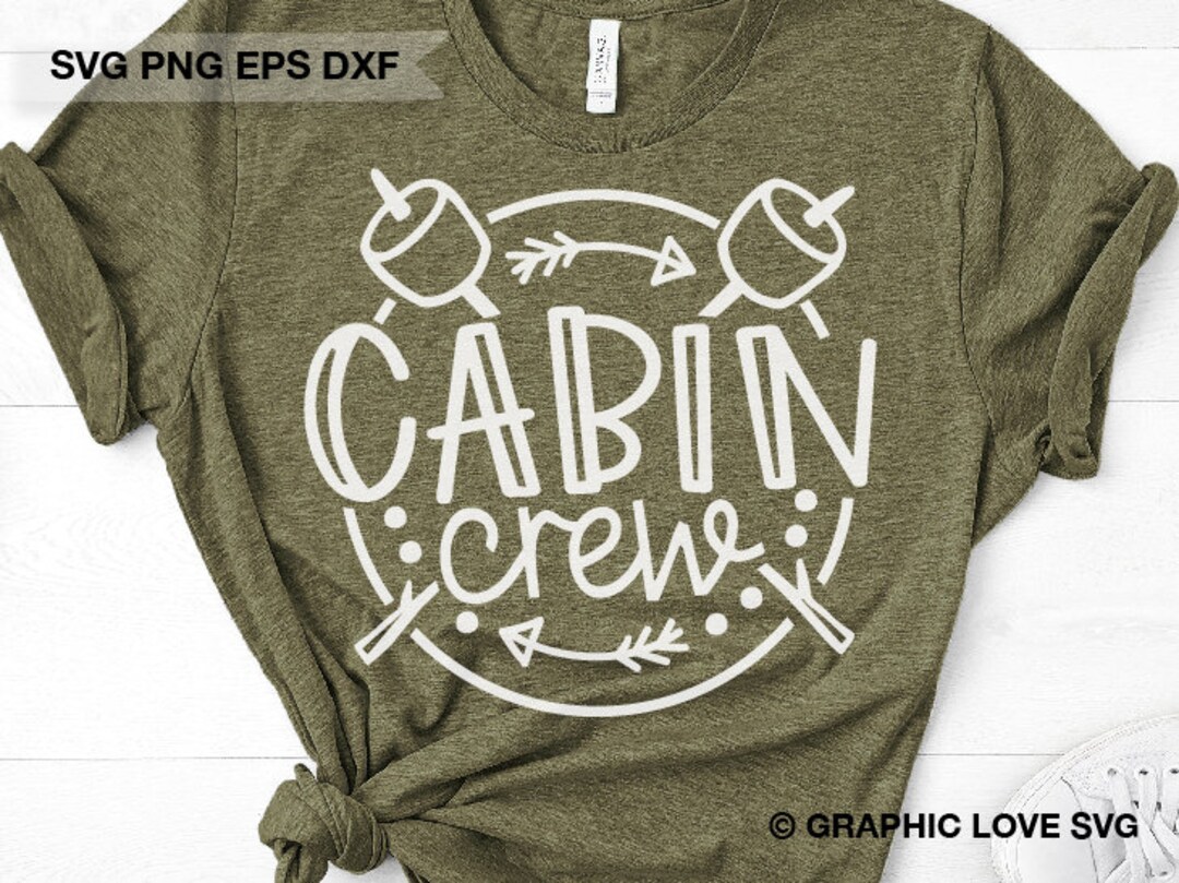 Cabin Crew Svg, Friends Camping Svg, Family Camping Shirt Iron on Png ...