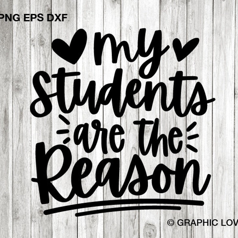 My Students Are the Reason - Etsy
