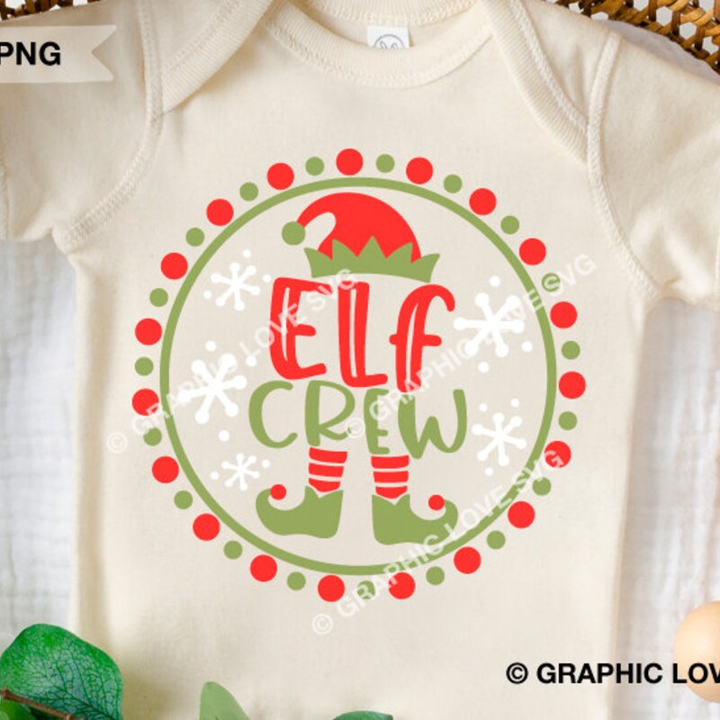 Iron Christmas Elf Crew - Etsy