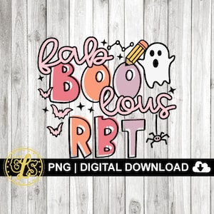 Halloween RBT Png Cute Rbt Therapy Shirt Iron on Png Faboolous Rbt ...