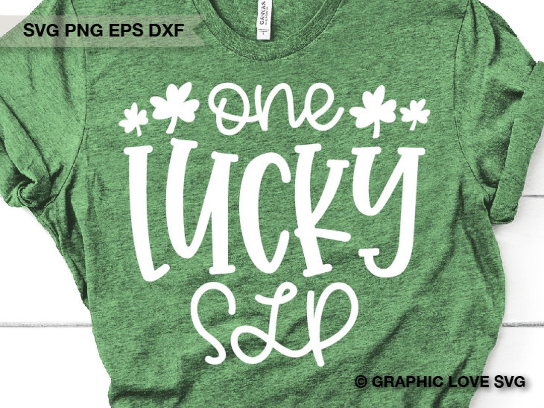 St Patricks Day Speech Therapy Svg Png, One Lucky Speech Language ...