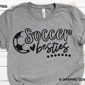 Soccer Best Friend Svg Png, Soccer Best Friends Iron on Png ...