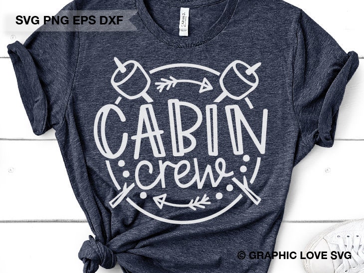 Cabin Crew Svg Friends Camping Svg Family Camping Shirt Iron - Etsy
