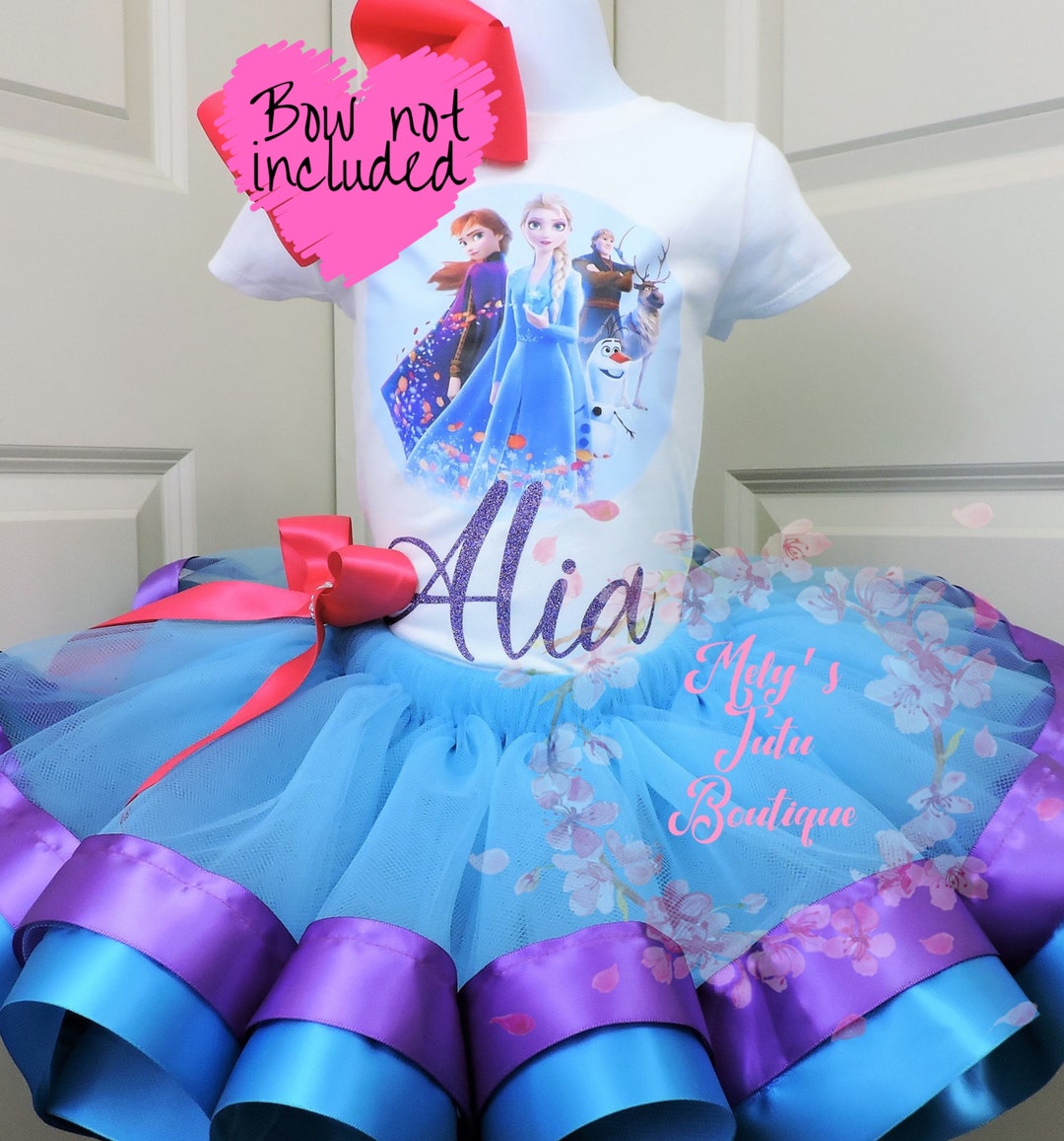 Birthday Frozen Tutu/birthday Princess Tutu /ana and Elsa Tutu Outfit ...