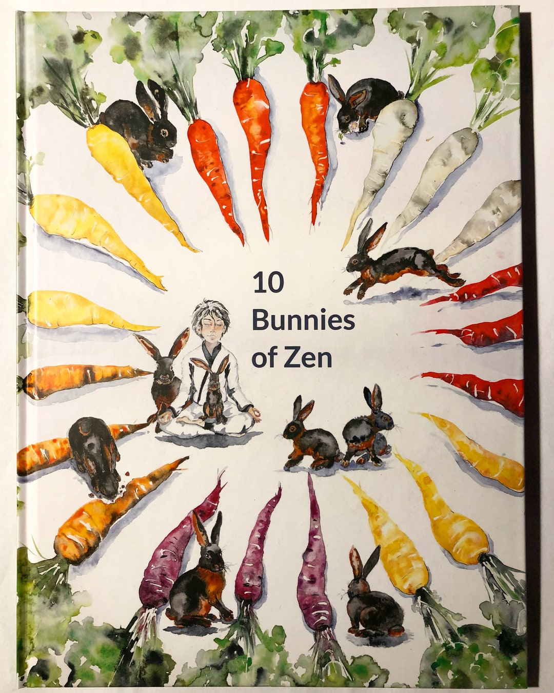 Ten Bunnies of Zen Children's Book Meditation Mindfulness - Etsy