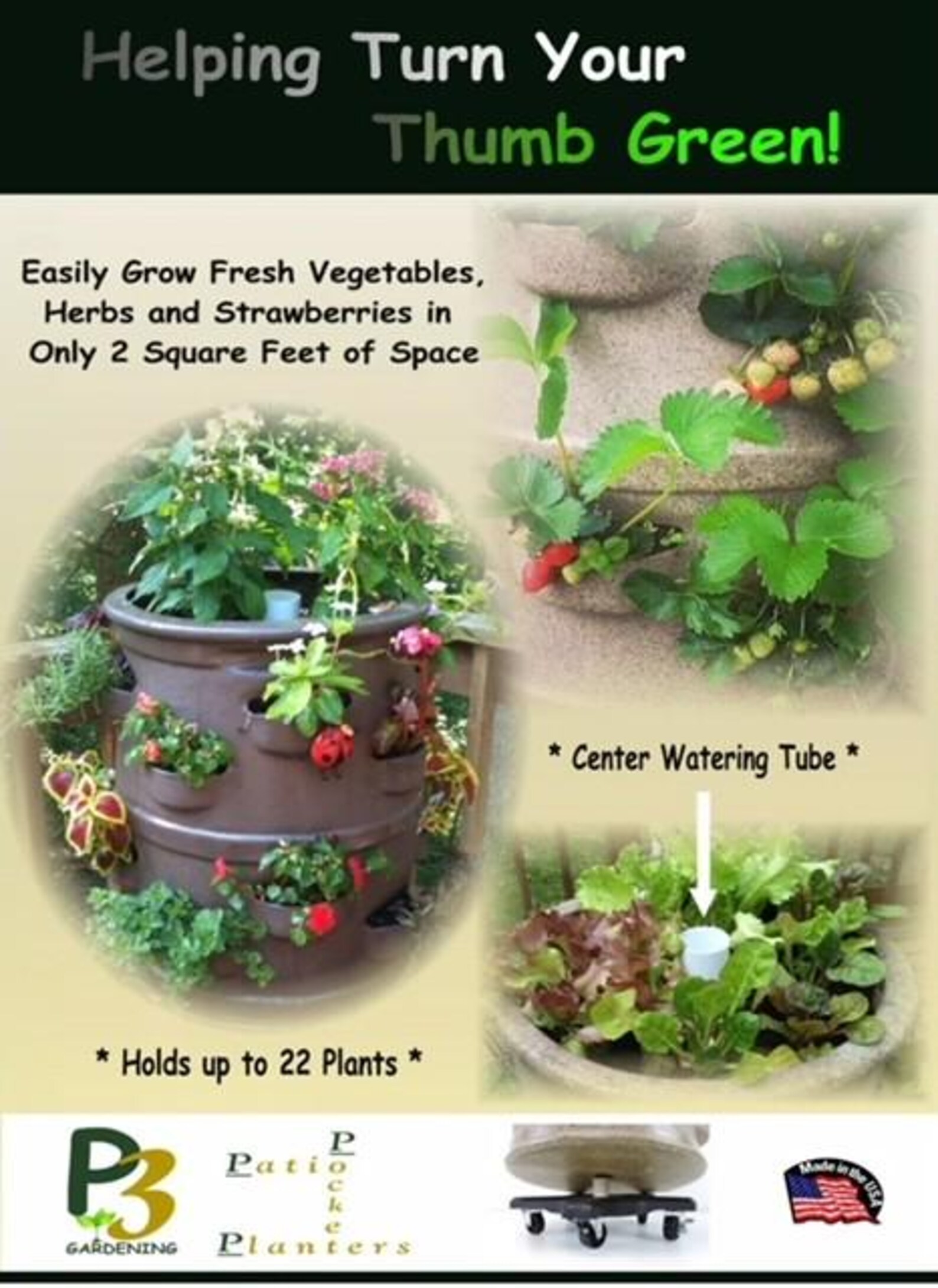 Multi-pocket Succulent Planter - Natural Sandstone Color - Succulent ...